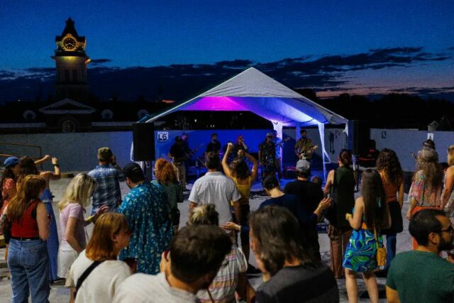 Giant Jenga Beach Night - Ohio Brew Week